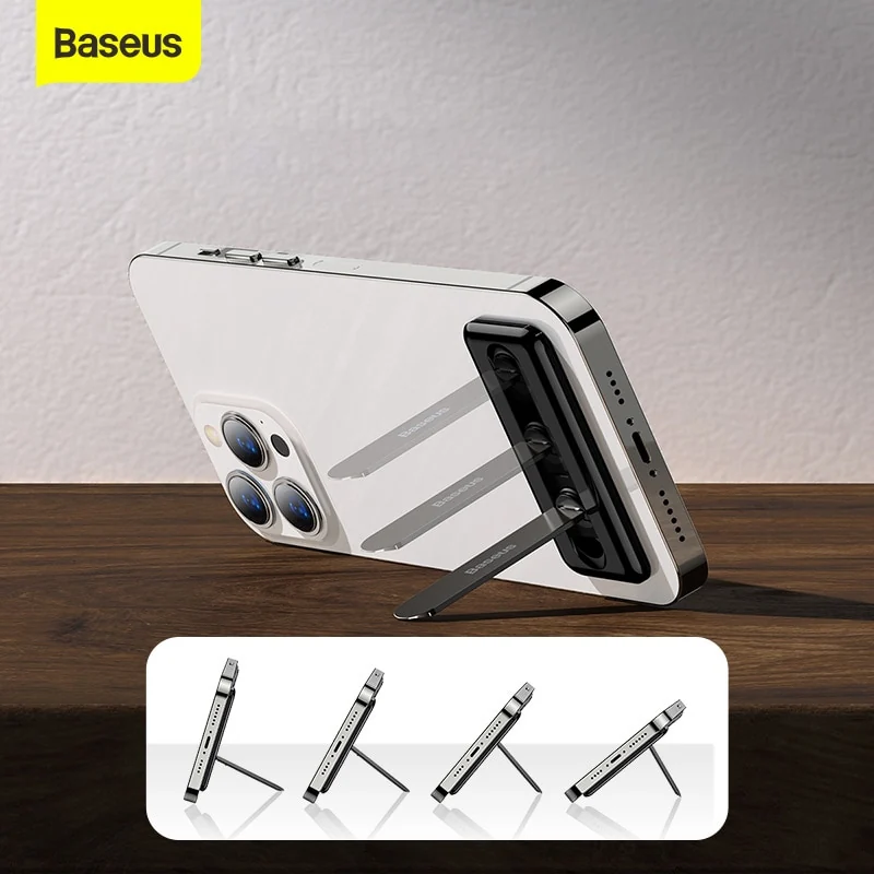 Baseus Slim Foldable Rotating Bracket Stand for Mobile Phones iPhone ...