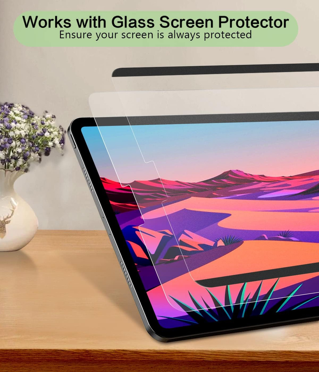 Detachable Paperfeel iPad Pro 11" 2021 3rd Gen Screen Protector Draw ...