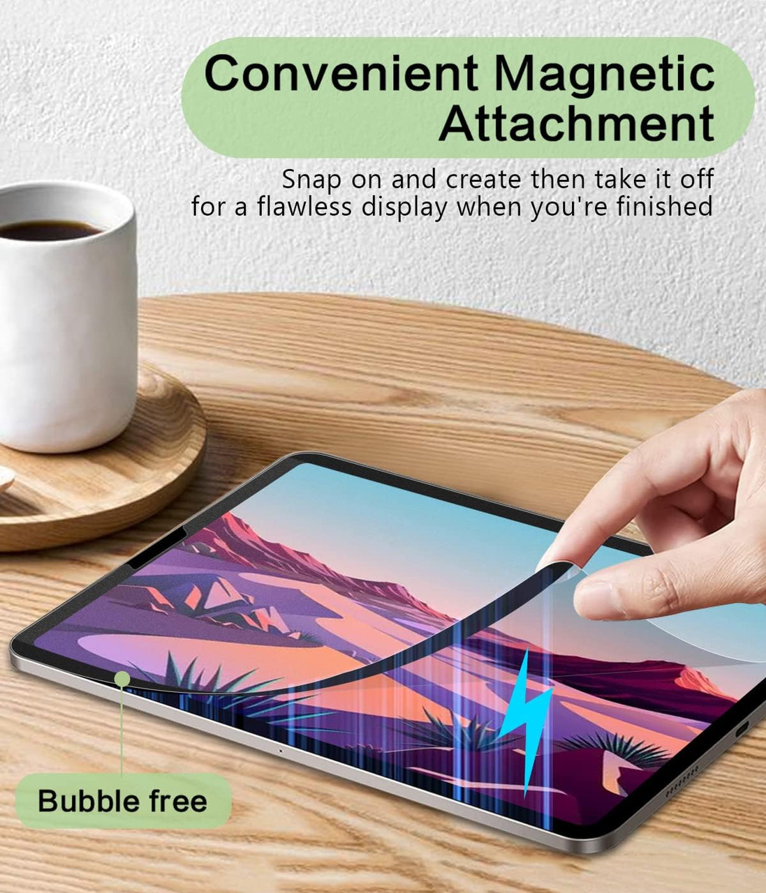 Detachable Paperfeel iPad Pro 11" 2021 3rd Gen Screen Protector Draw ...