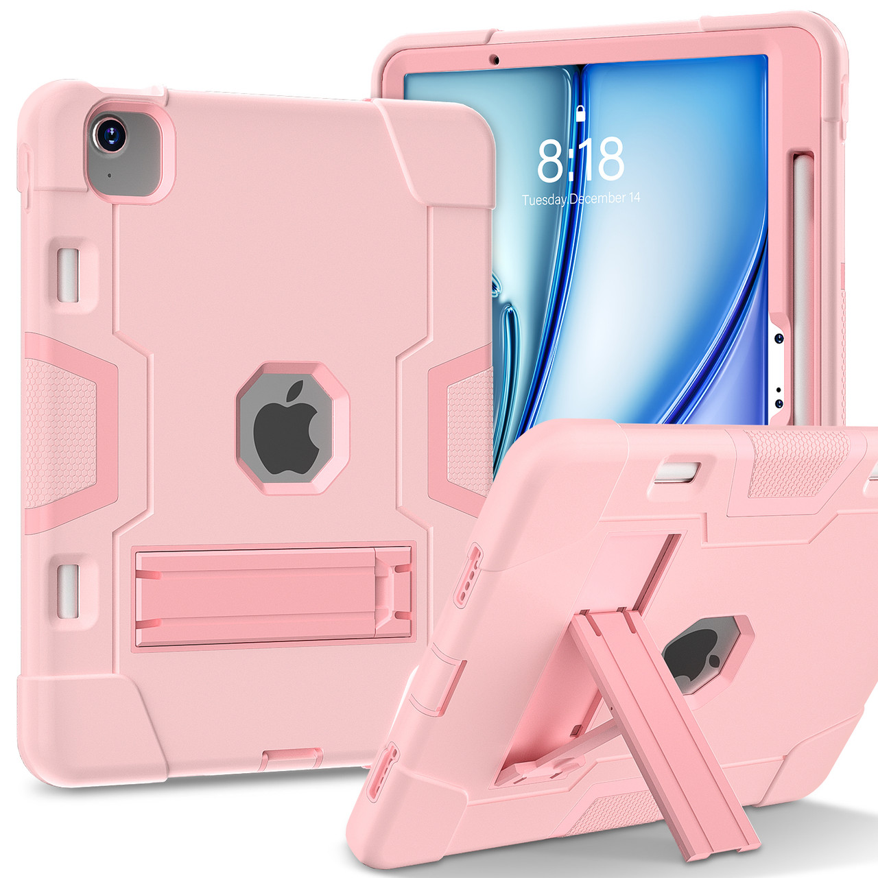 Stylish Shockproof iPad Air 13" 2024 Case Cover Kids Apple 6th Gen ...