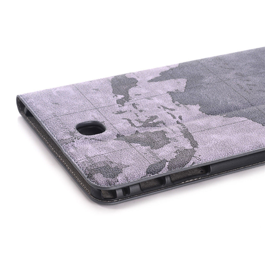 Samsung Galaxy Tab A 8.0" T350 T355 P350 World Map Leather Case Cover ...