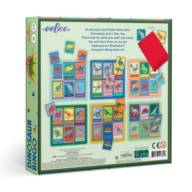 Dinosaur Bingo - A Child's Dream