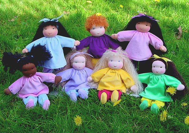 10" Brother and Sister Doll Pattern - Joy's Waldorf Dolls - A Child's Dream