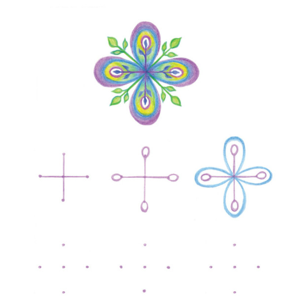 Form Drawing and Colouring - for Adults - A Child's Dream