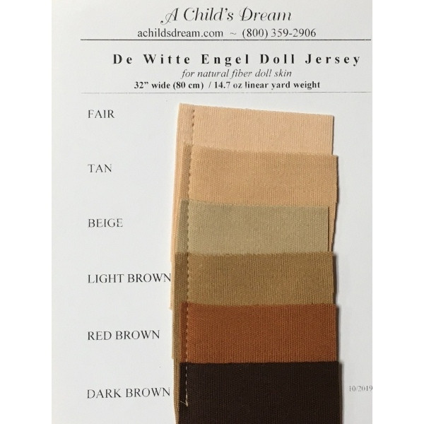 Doll Making Fabrics, Velour Fabrics - A Child's Dream