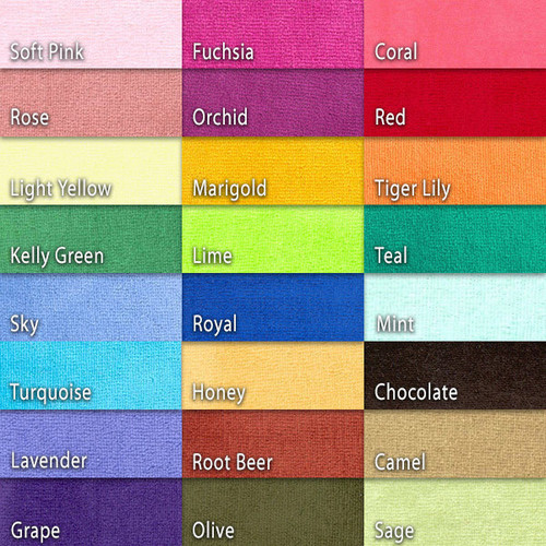 Cotton Knit Velour Sample Swatch - A Child's Dream