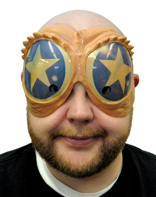 Peeper Mask Blue/gold Star