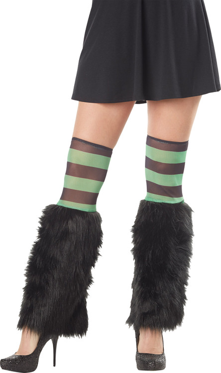 Kit Leg Furries Stripe Grn/blk