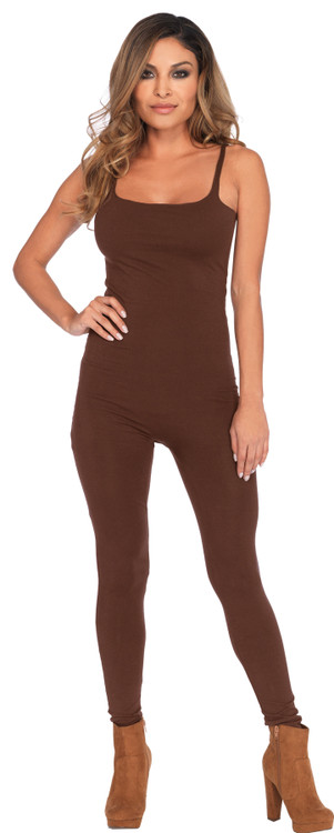 Basic Unitard Adult Brown Sm M