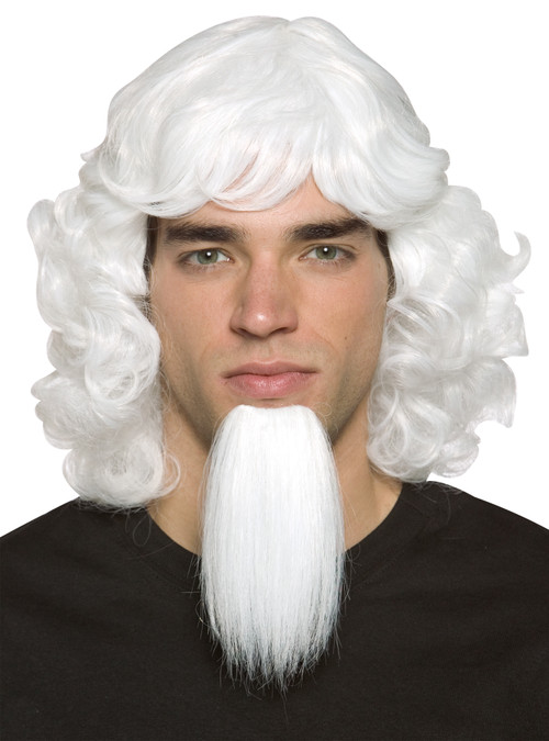 Uncle Sam Wig And Goatee Set