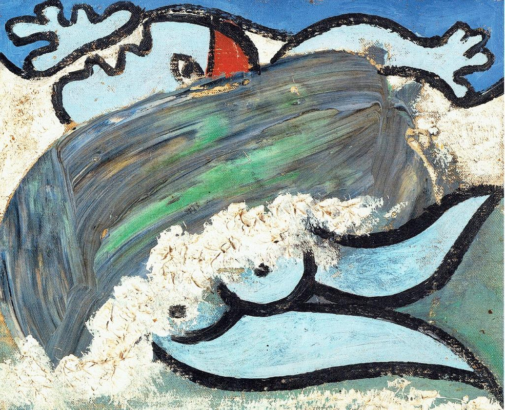 Large bather 1929 Picasso - United Kingdom