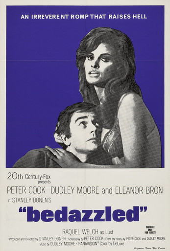 Bedazzled (1967)_4 Movie Film Poster Canvas iconic design - United Kingdom
