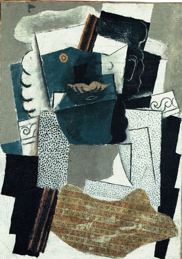 Man with a mustache 1914 Picasso - United Kingdom