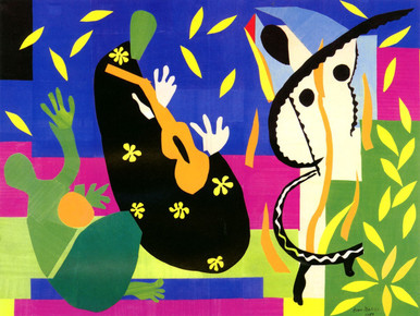 Henri Matisse - Patterns Shapes Poster Canvas Movie Film Print A0 A1 A2 ...