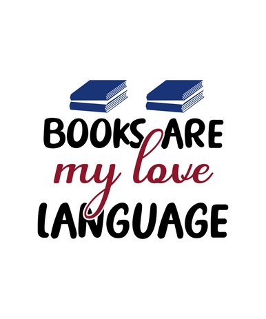 Books are my love language-01 (3) Poster Canvas Movie Film Print A0 A1 ...