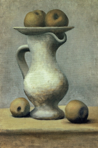 Pablo Picasso - Still Life with Pitcher and Apples 1919 Poster Canvas ...
