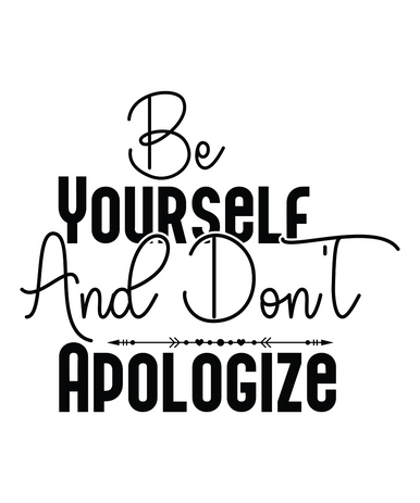 Be Yourself and Dont Apologize-01 Poster Canvas Movie Film Print A0 A1 ...