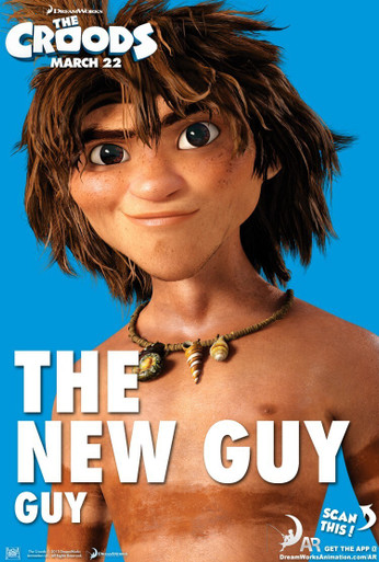 The Croods (2013)_4 Poster Canvas Movie Film Print A0 A1 A2 A3 A4 A5 A6 ...
