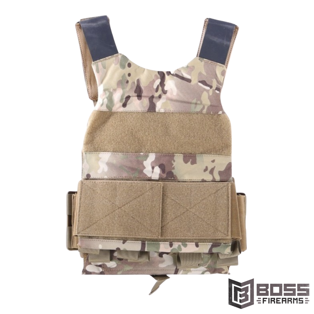 GUARD DOG BODY ARMOR TRACKR PRO PLATE CARRIER W/PLACARD - MULTICAM # ...