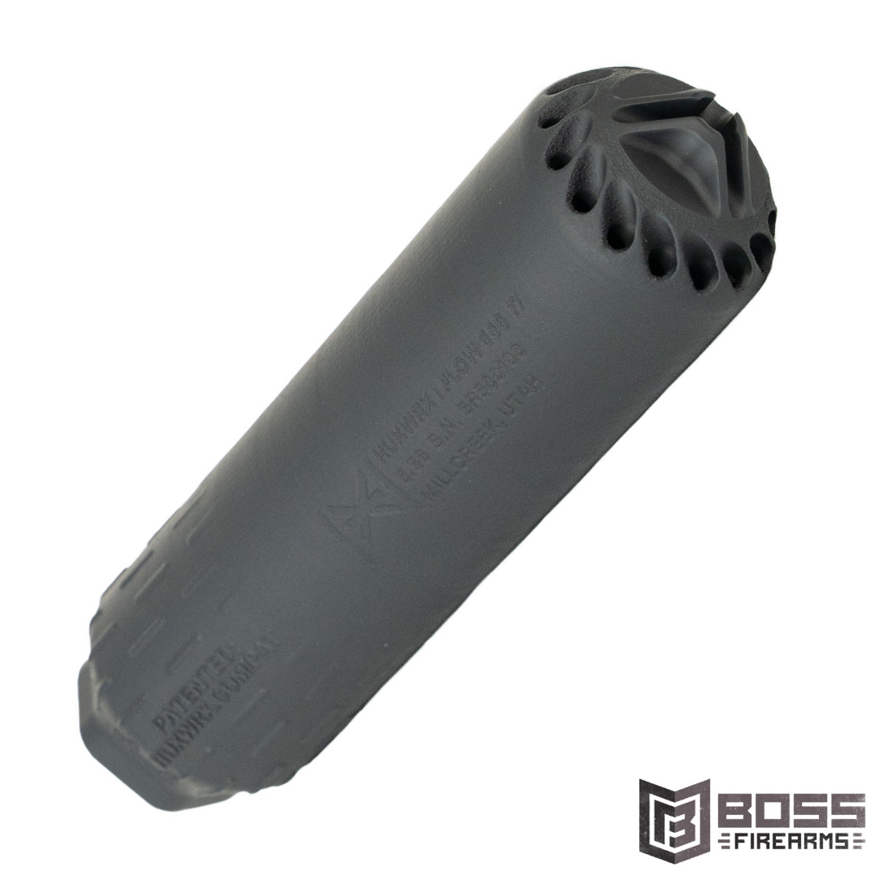 HUXWRX - FLOW 556 TI SILENCER - 5.5" - 556NATO - C-SERIES CERAKOTE FINISH