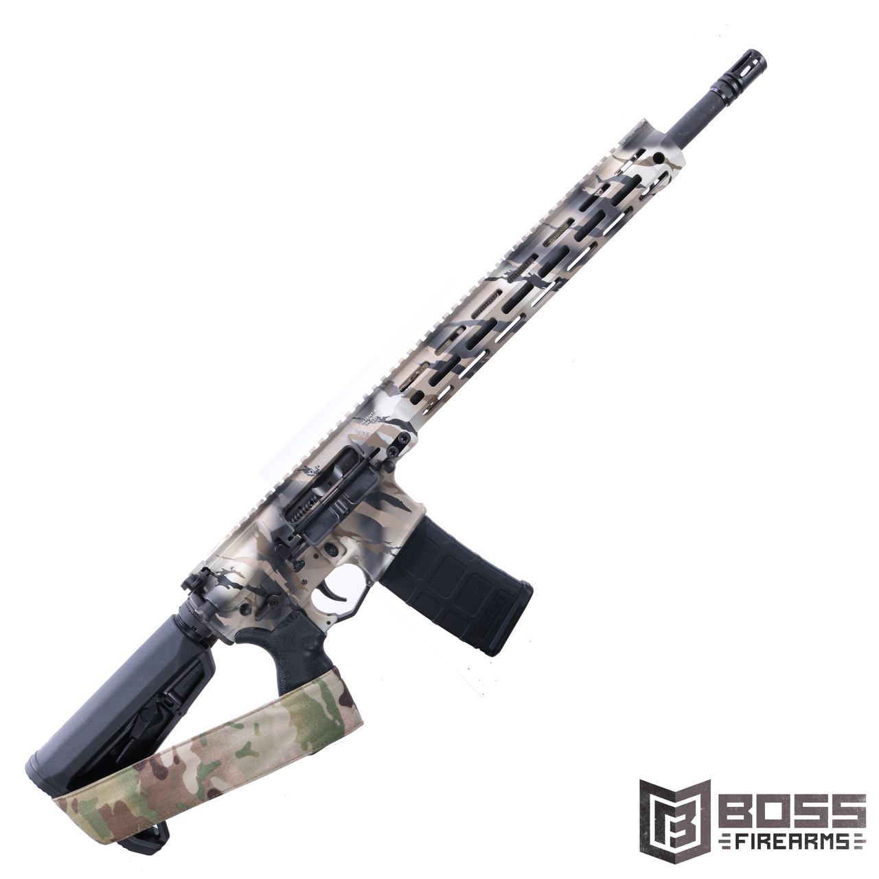 LMT Defense - MARS-L 5.56 MRP Rifle - 16" - #MRPMLK16-MARS-CAMO - Boss ...