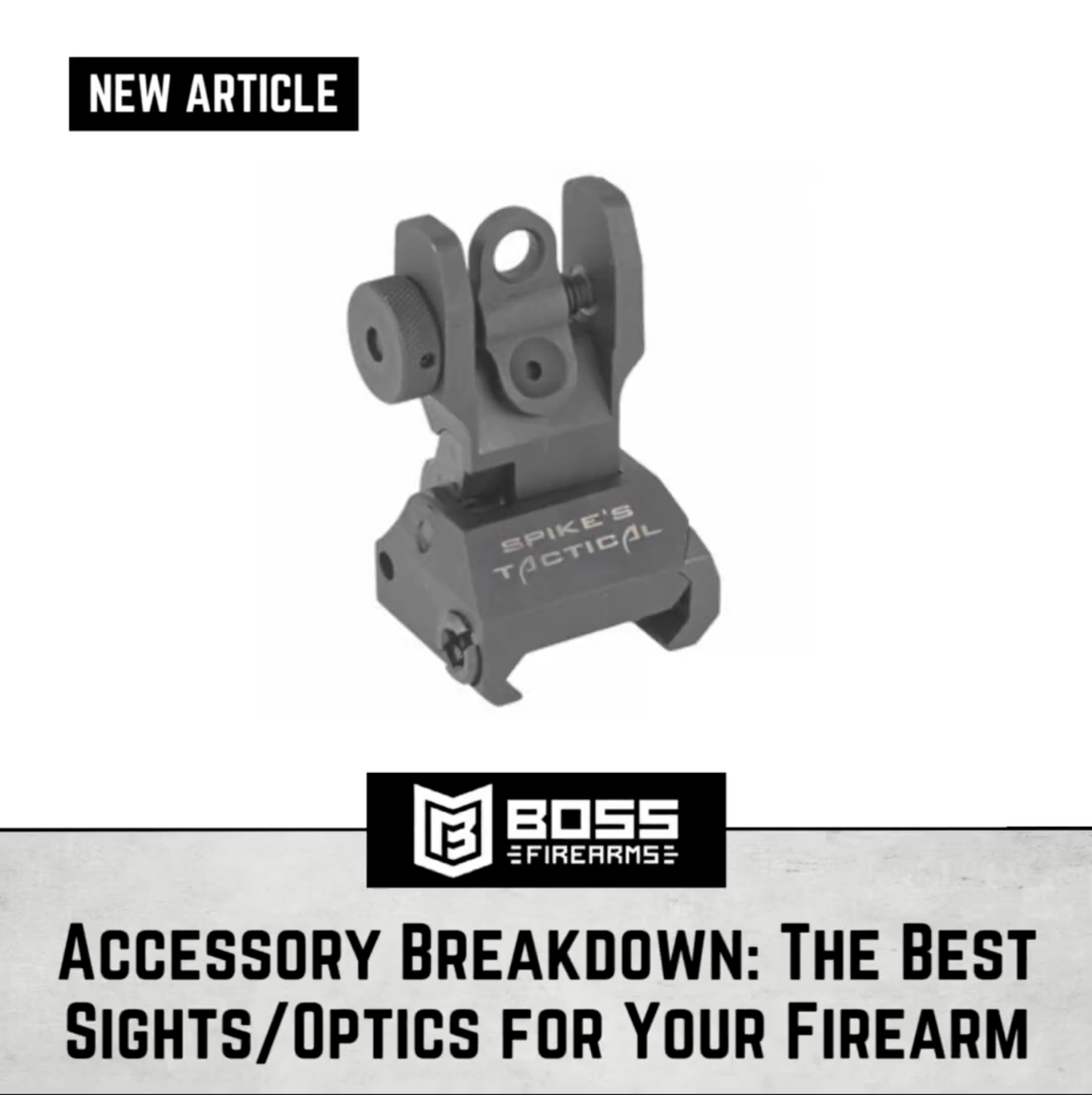 Accessory Breakdown: The Best Sights/Optics for Your Firearm - Boss ...