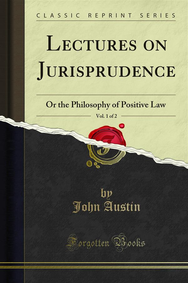 Lectures on Jurisprudence - ebook