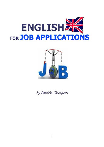 English for Job applications - ebook