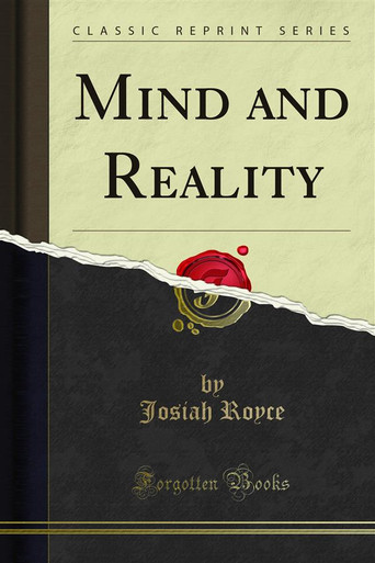 Mind and Reality - ebook