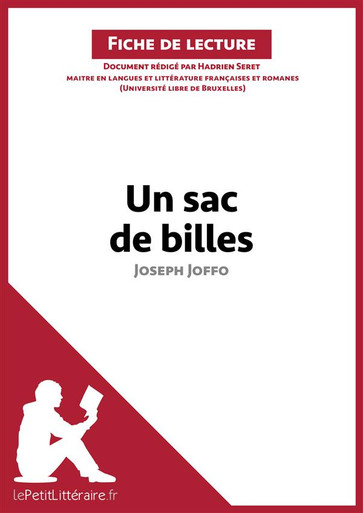 Un sac de billes de Joseph Joffo (Fiche de lecture) - ebook