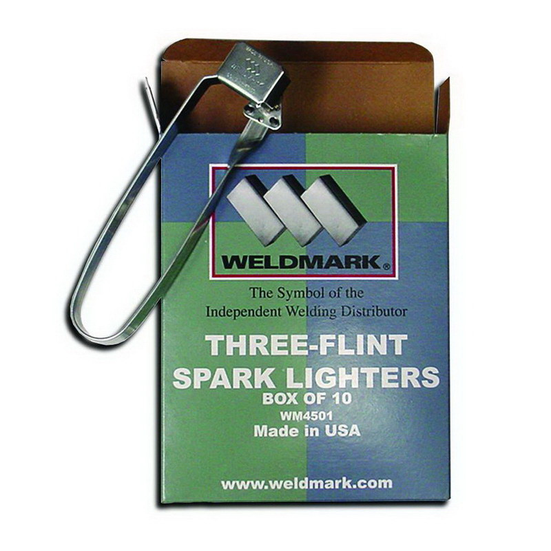 WELDMARK Three-Flint Spark Lighters WM4501 - 10PK - Welding Depot