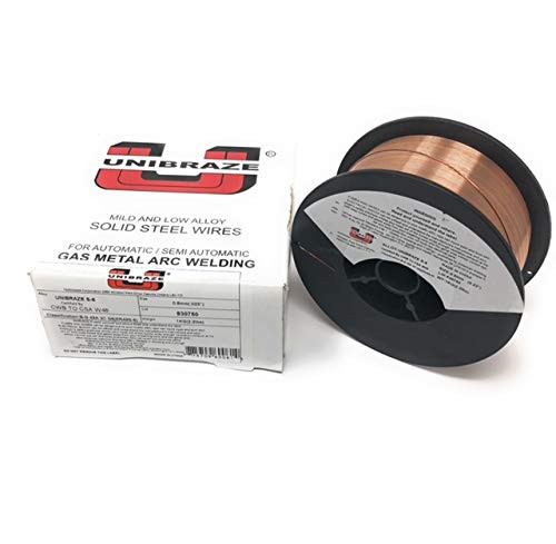 Unibraze S-6 Solid Steel Wire 0.6mm (.023") 1kg (2.2lbs) - Welding Depot