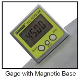 SUMNER Magnetic Digital Inclinometer - Welding Depot