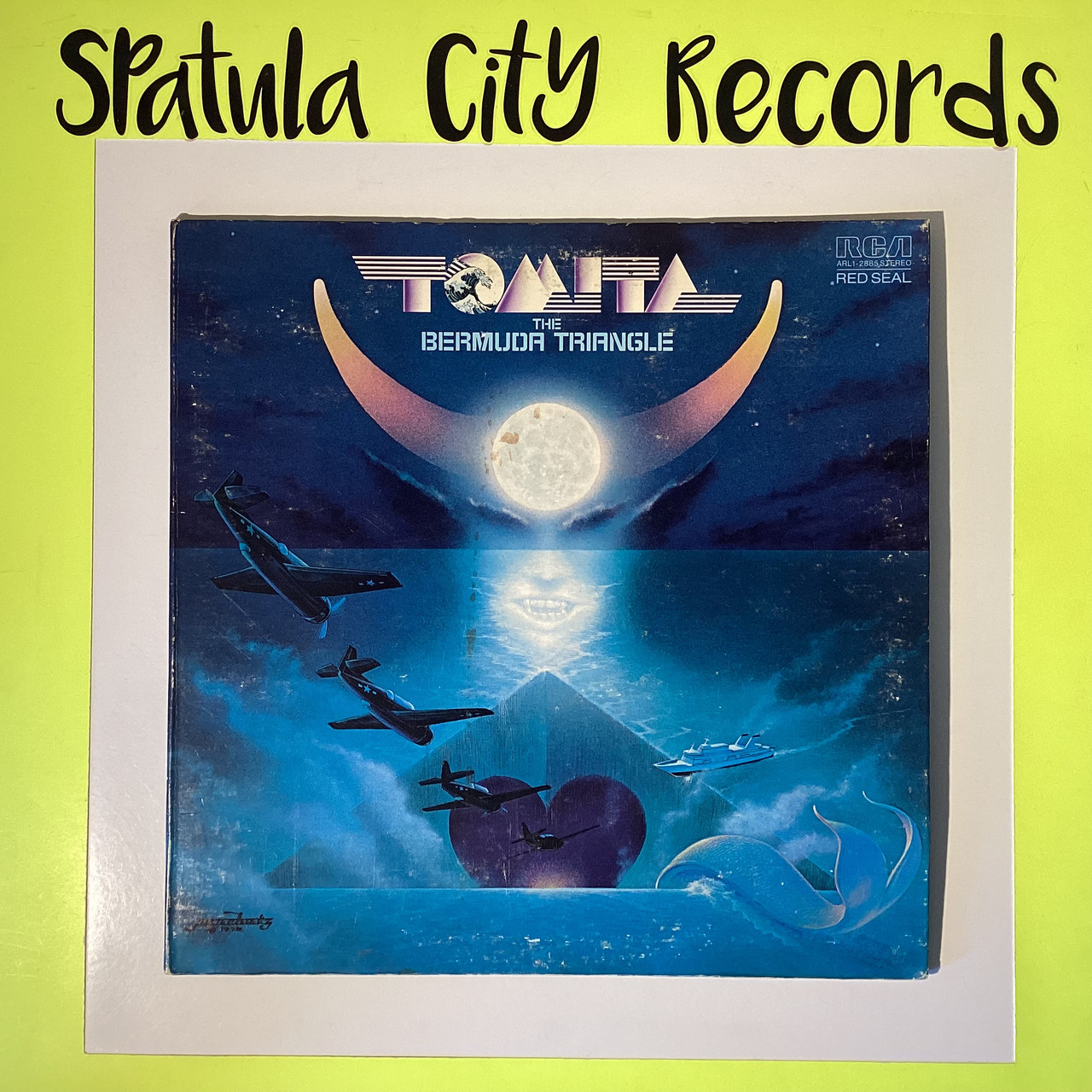 Tomita - The Bermuda Triangle - vinyl record album LP