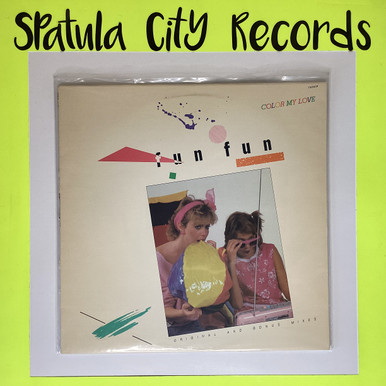 Fun Fun - Color My Love - 12" single - vinyl record LP