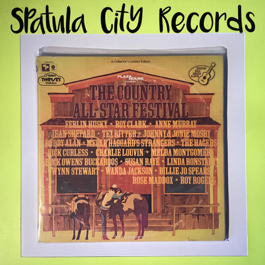The Country All-Star Festival - compilation - double vinyl record album LP