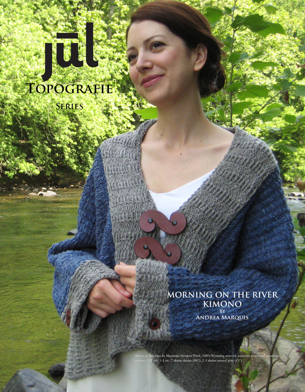 Morning on the River Kimono Knitting Pattern Download