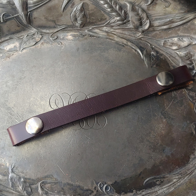Snap-On Leather Cuff Straps - JUL Designs