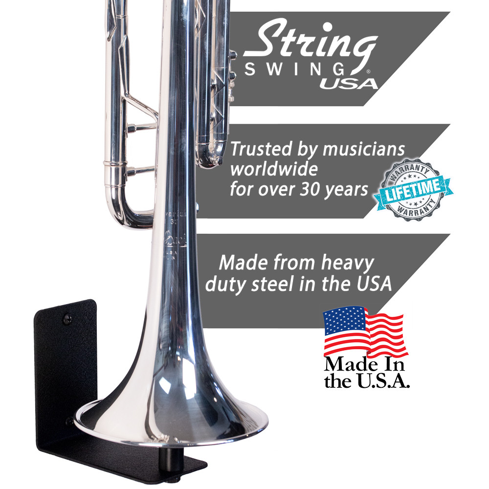 Vertical Trumpet Wall Mount - String Swing