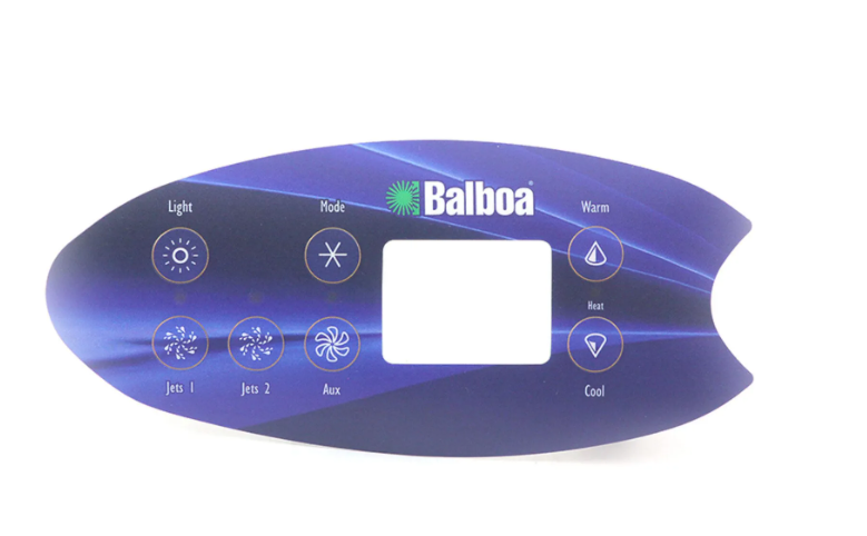 Balboa Control Panel Overlay 11894 VL702S