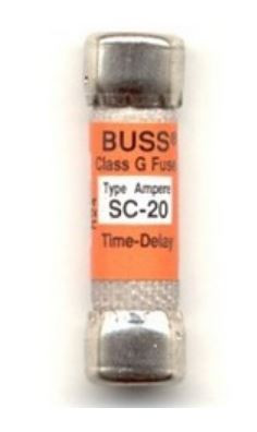 20 Amp Buss Fuse Time Delay SC-20