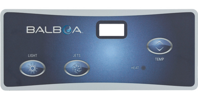 Control Panel Overlay 3 Button 10721 VL402