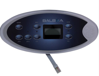 Balboa Panel Vl702S W/11790 Overlay 2 Jets/Blower 54652