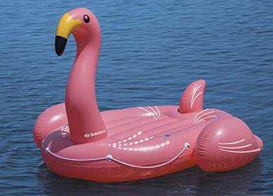 Giant flamingo floaty store