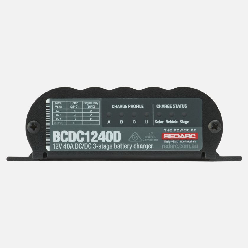 REDARC BCDC Classic40 12V 40A Dc Battery Charger [A] - Iceberg Outdoor ...