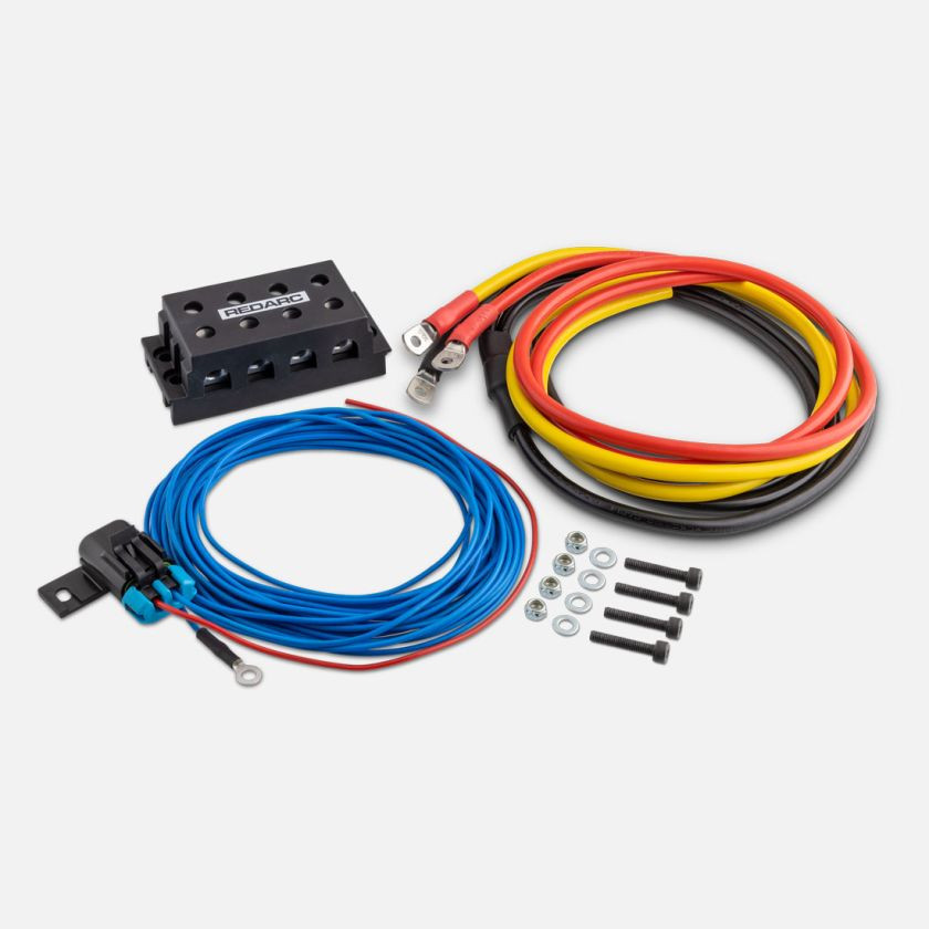 REDARC Powerdock Wiring Kit Terminal Block Install - Iceberg Outdoor Group