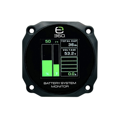 E360 51.2V GC2 Lithium Battery Monitor. LCD Display with 3M Cable [A ...