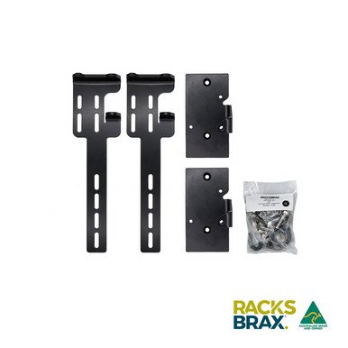 Racksbrax XD Side Twist Bracket - Long (Double) - Iceberg Outdoor Group