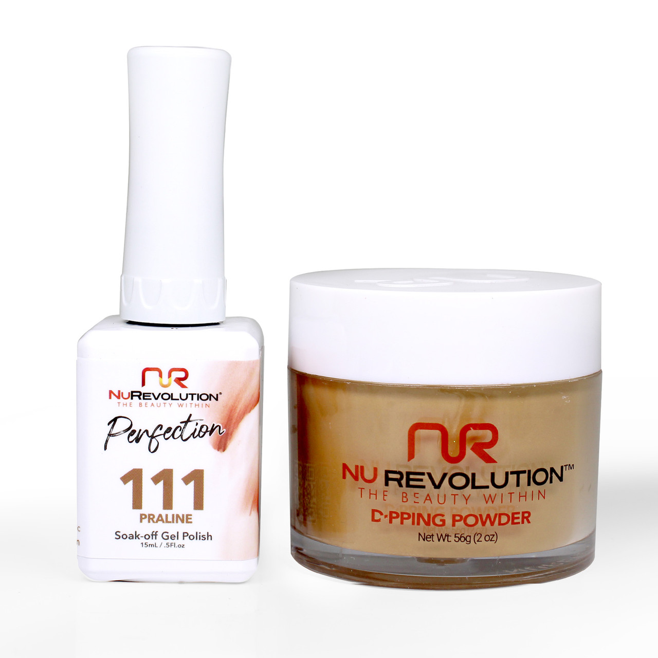 NR Perfection Set: Gel + Dip|Acrylic -#PFS111 Praline - Princess Nail ...