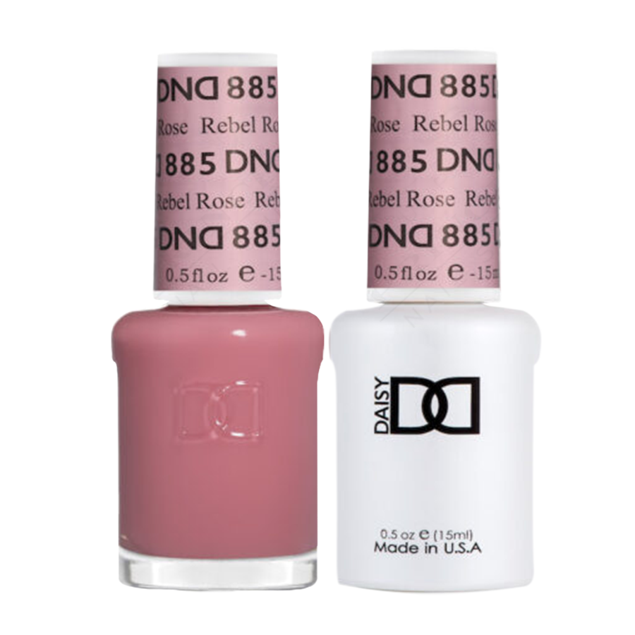 DND Duo #885 Rebel Rose | Princess Nail Supply